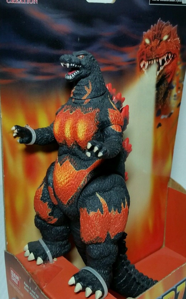 Burning Godzilla Vinyl Figure - Out of the Boxx Toys