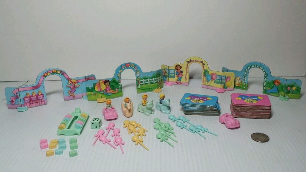 1994 Bluebird Polly Pocket Party Game - Out of the Boxx Toys