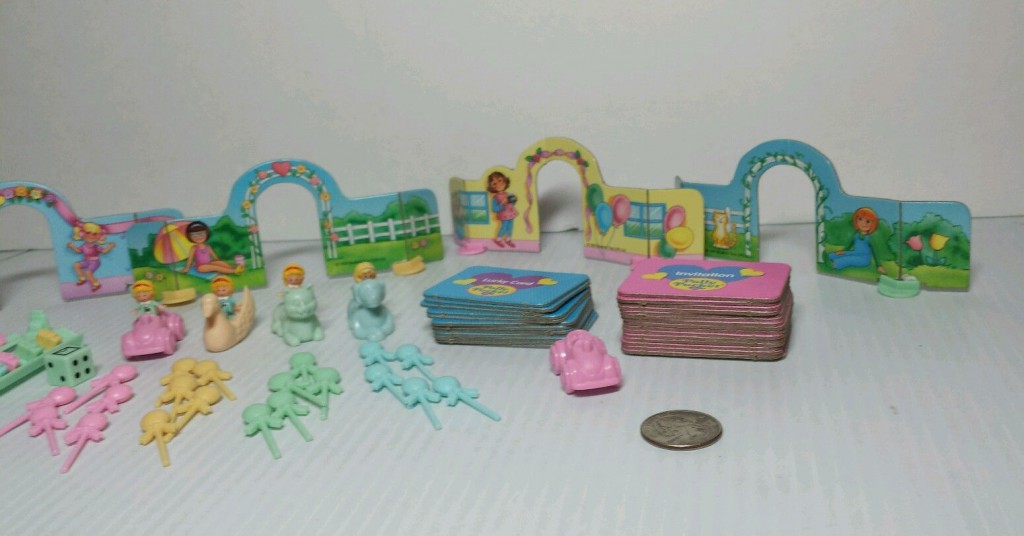 1994 Bluebird Polly Pocket Party Game - Out of the Boxx Toys