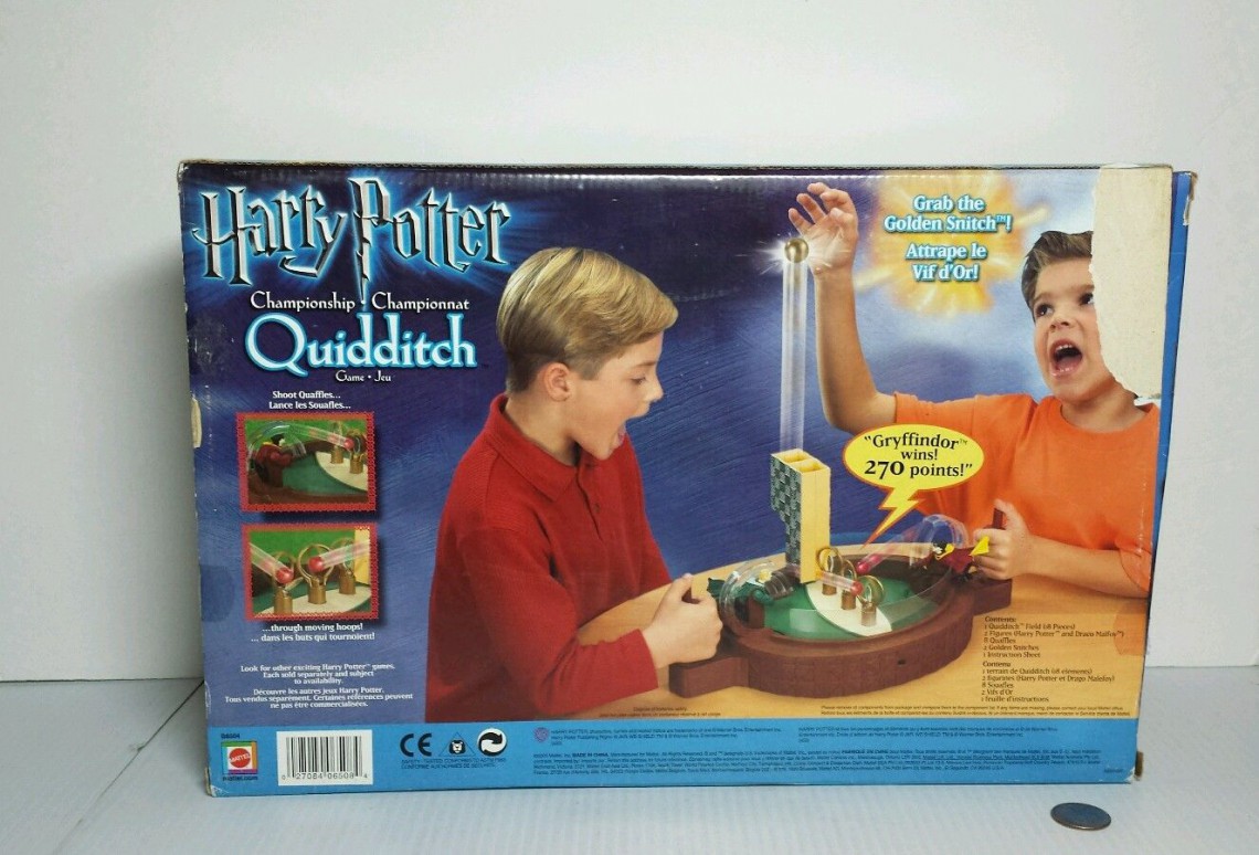 Mattel Harry Potter Quidditch Championship Electronic Game - Out of the ...