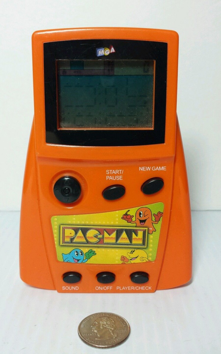 Pac-Man Handheld Video Game - Out of the Boxx Toys