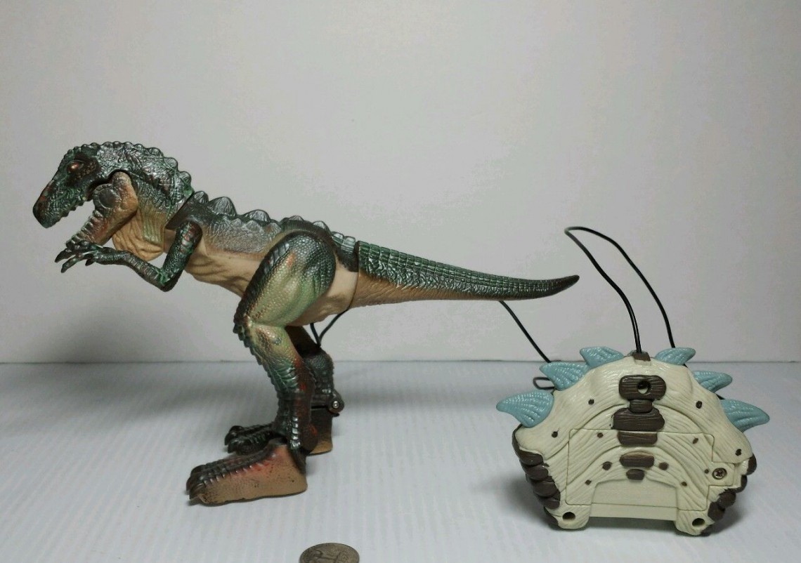 1998 Remote Control Claw Slashing Walking Baby Godzilla Hatchling - Out ...