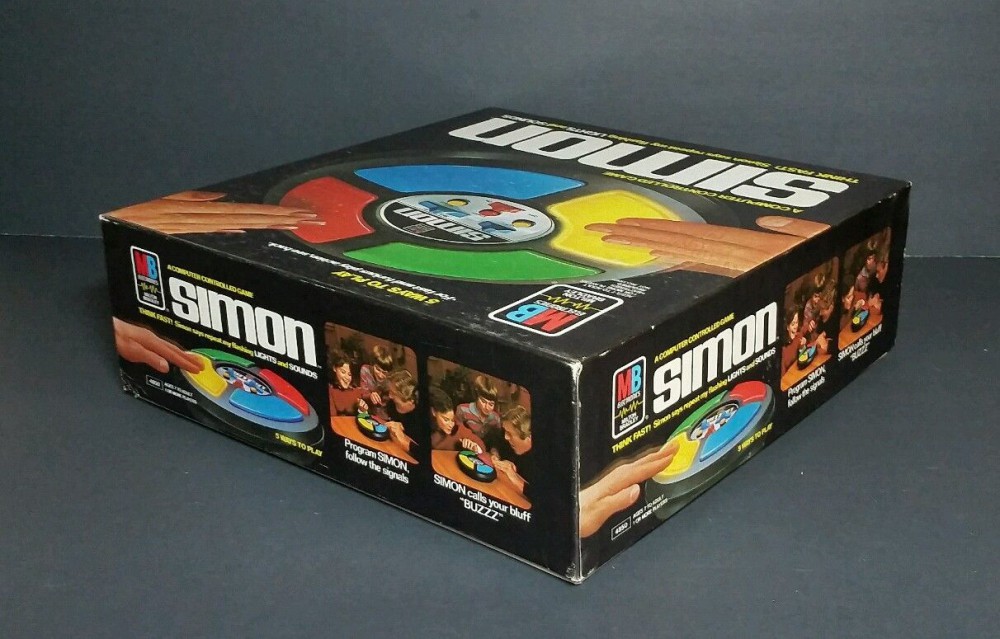 Vintage 1978 Simon Game with Original Box and Instructions - Out of the ...