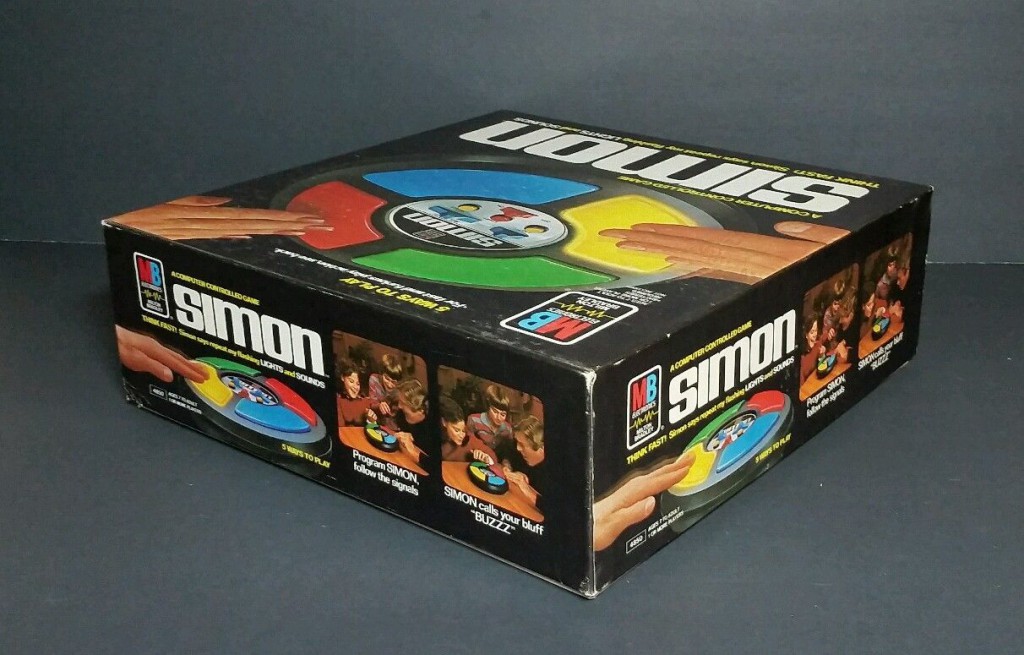 Vintage 1978 Simon Game with Original Box and Instructions - Out of the ...