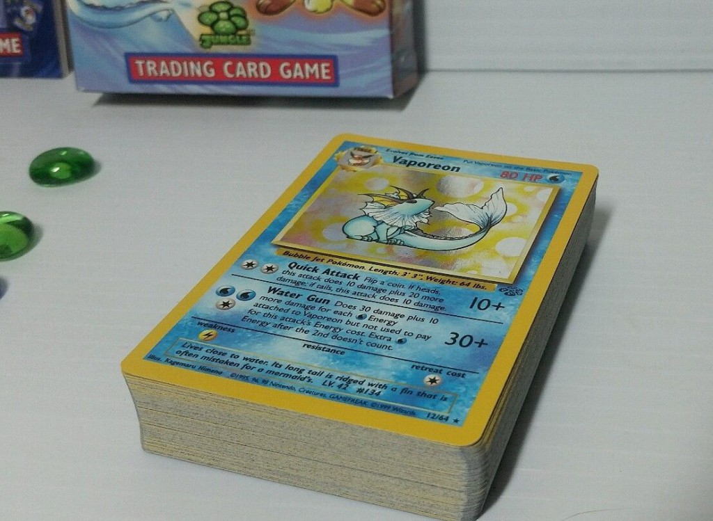 1999 Pokemon TCG Cards Water Blast Theme Deck Box Set - Out of the Boxx ...