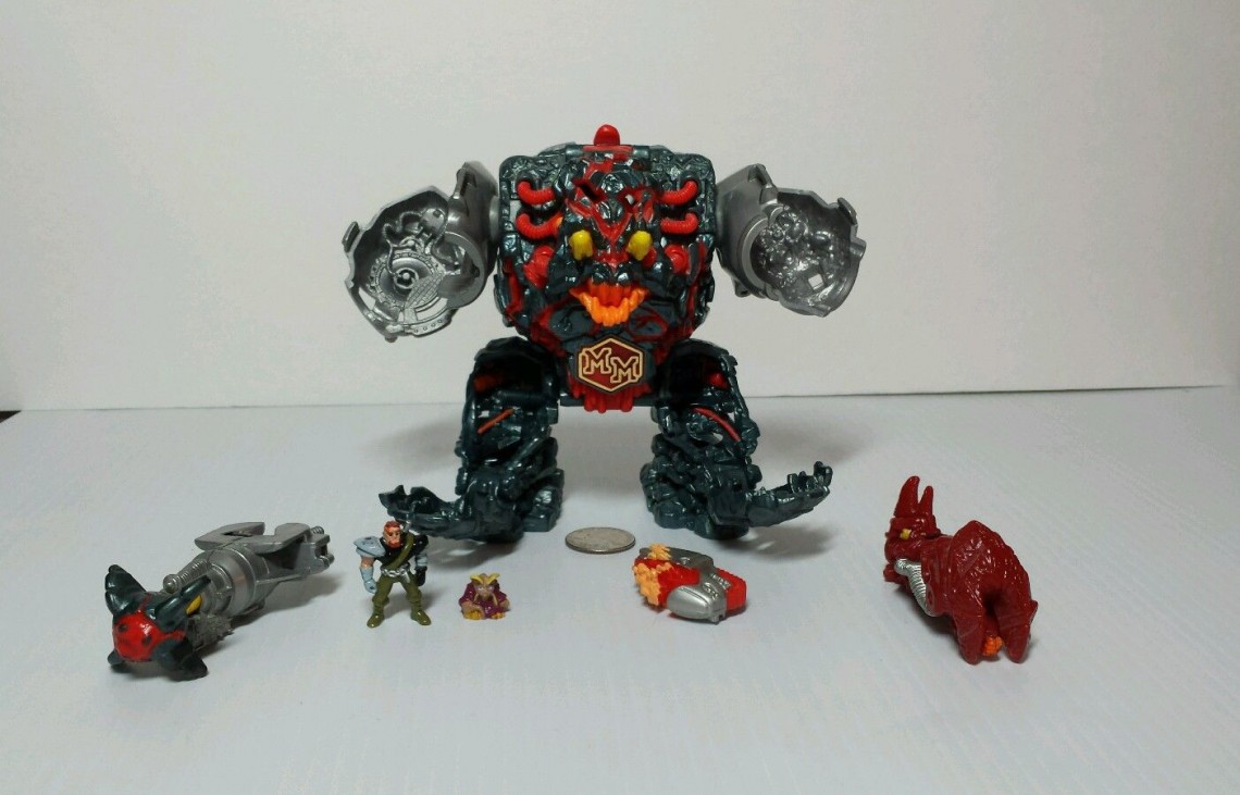 1993 Mighty Max Blasts Magus Lava Robot Playset - Out of the Boxx Toys
