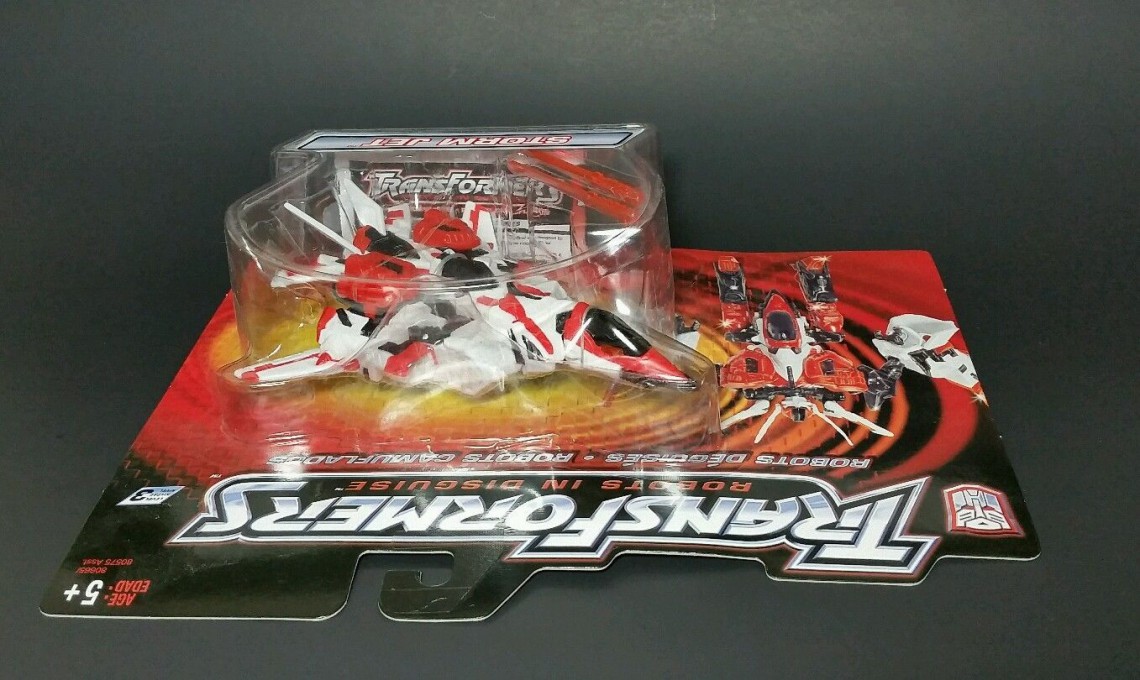 2002 Transformers Stormjet Autobot Jet Figure - Out of the Boxx Toys
