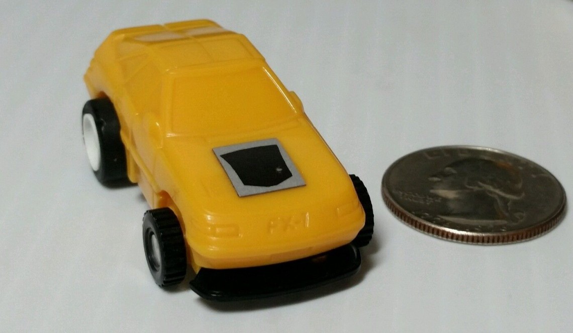 Vintage G1 Transformer Mini Bot SPY Yellow Autobot - Out of the Boxx Toys