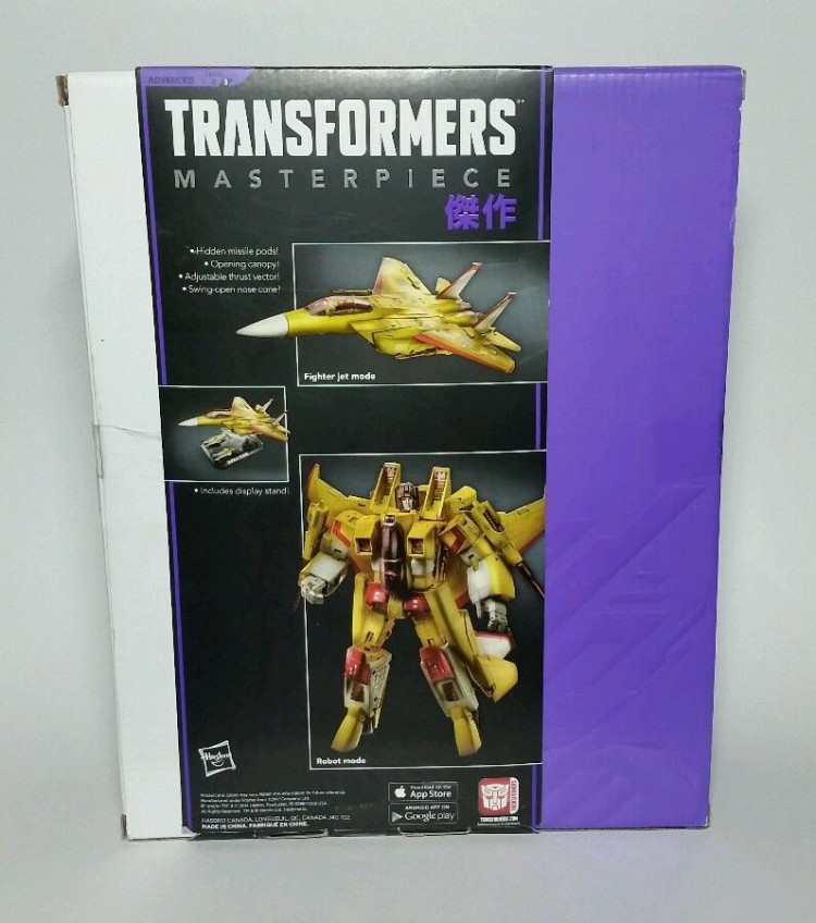 2014 Transformers Masterpiece Sunstorm Decepticon Jet - Out of the Boxx ...