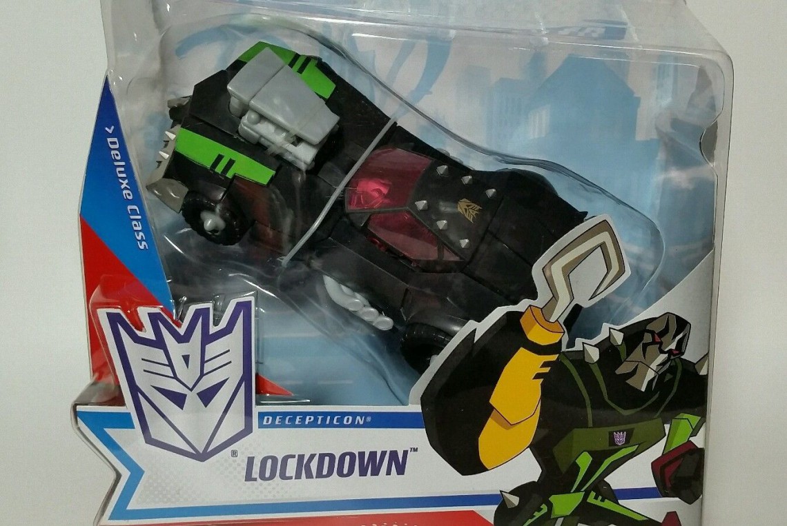 2007 Transformers Animated Deluxe Class Lockdown Decepticon Figure ...