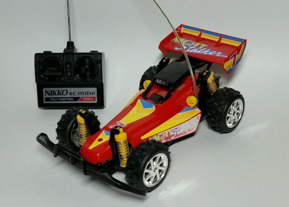 Vintage 1984 Nikko Night Stalker Remote Control RC Car - Out of the ...