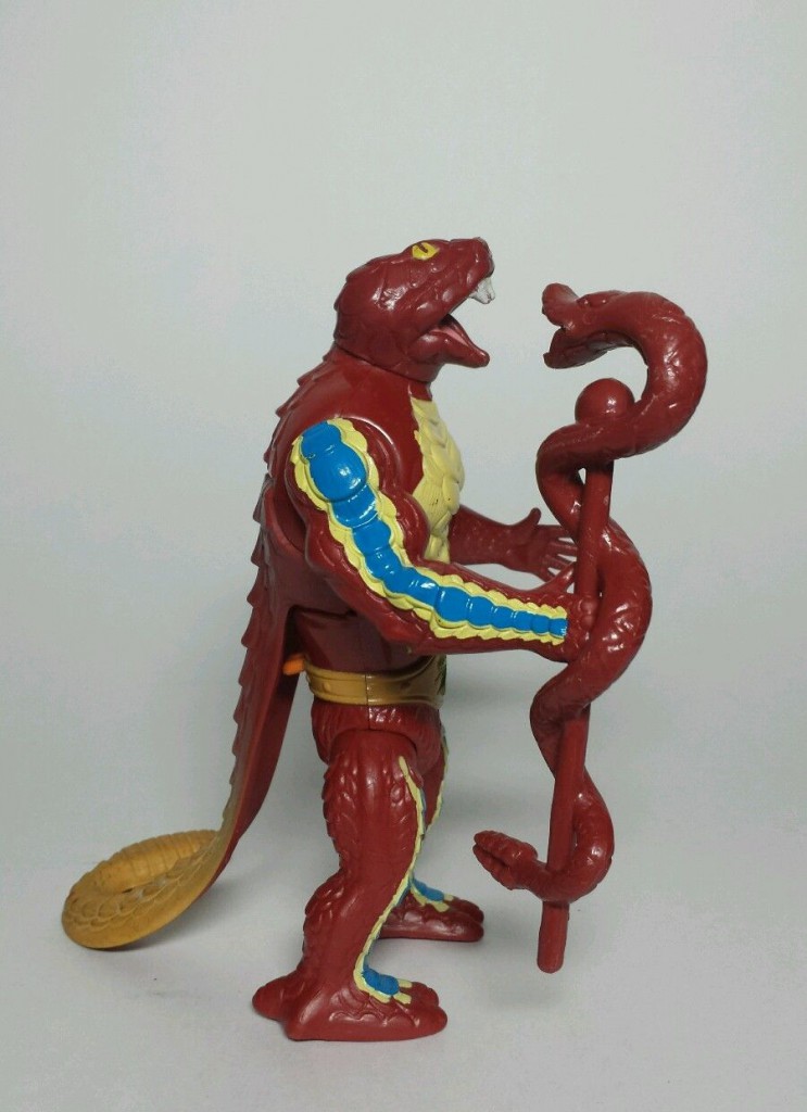1985 Masters of the Universe He-Man Complete Rattlor Snake Figure - Out ...