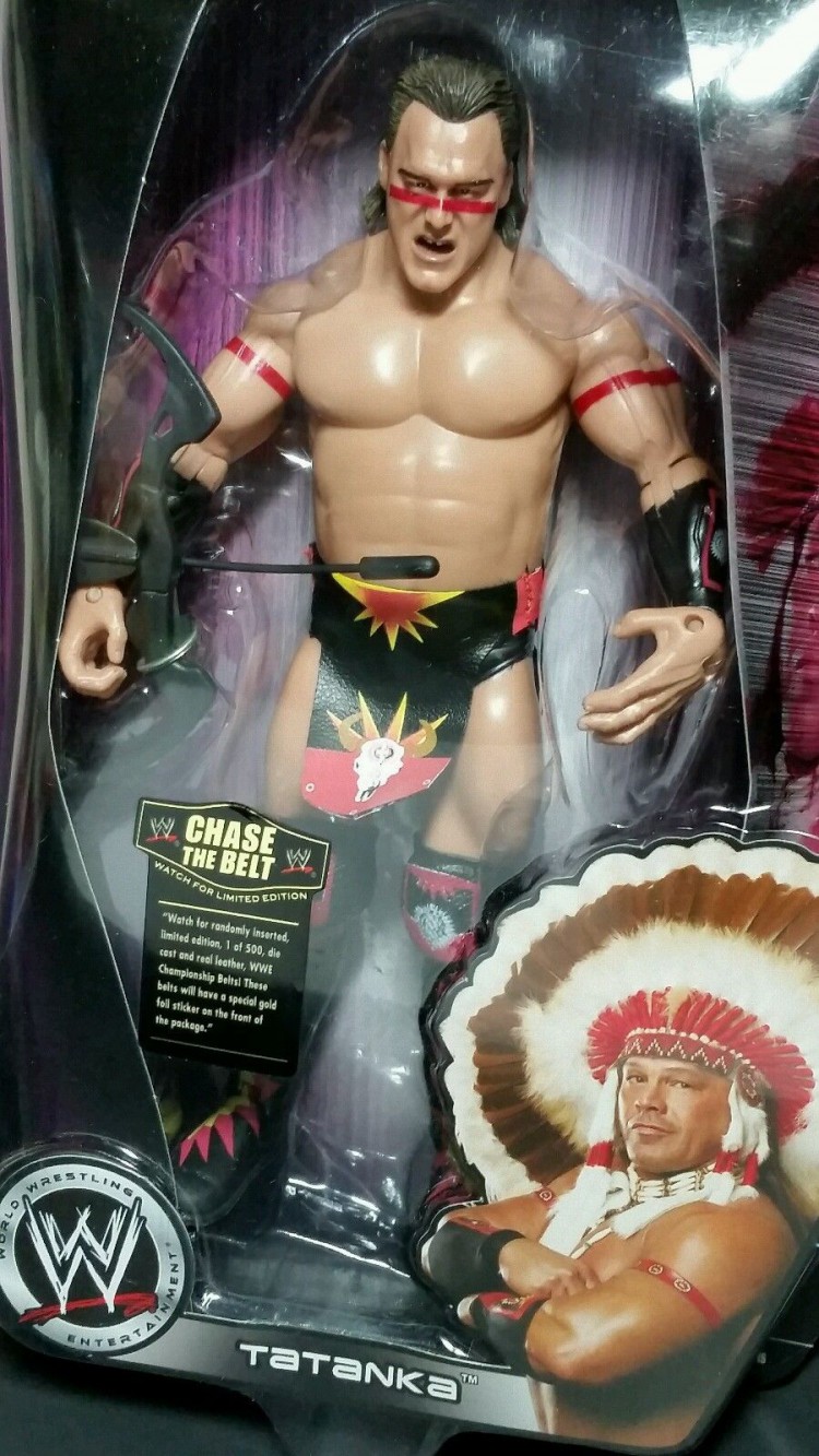 2006 WWE Ruthless Agression Series 23 Tatanka Action Figure - Out of ...