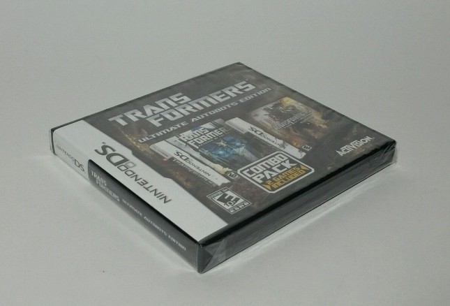 Nintendo DS Transformers Ultimate Autobots Edition 2 Game Combo Pack ...